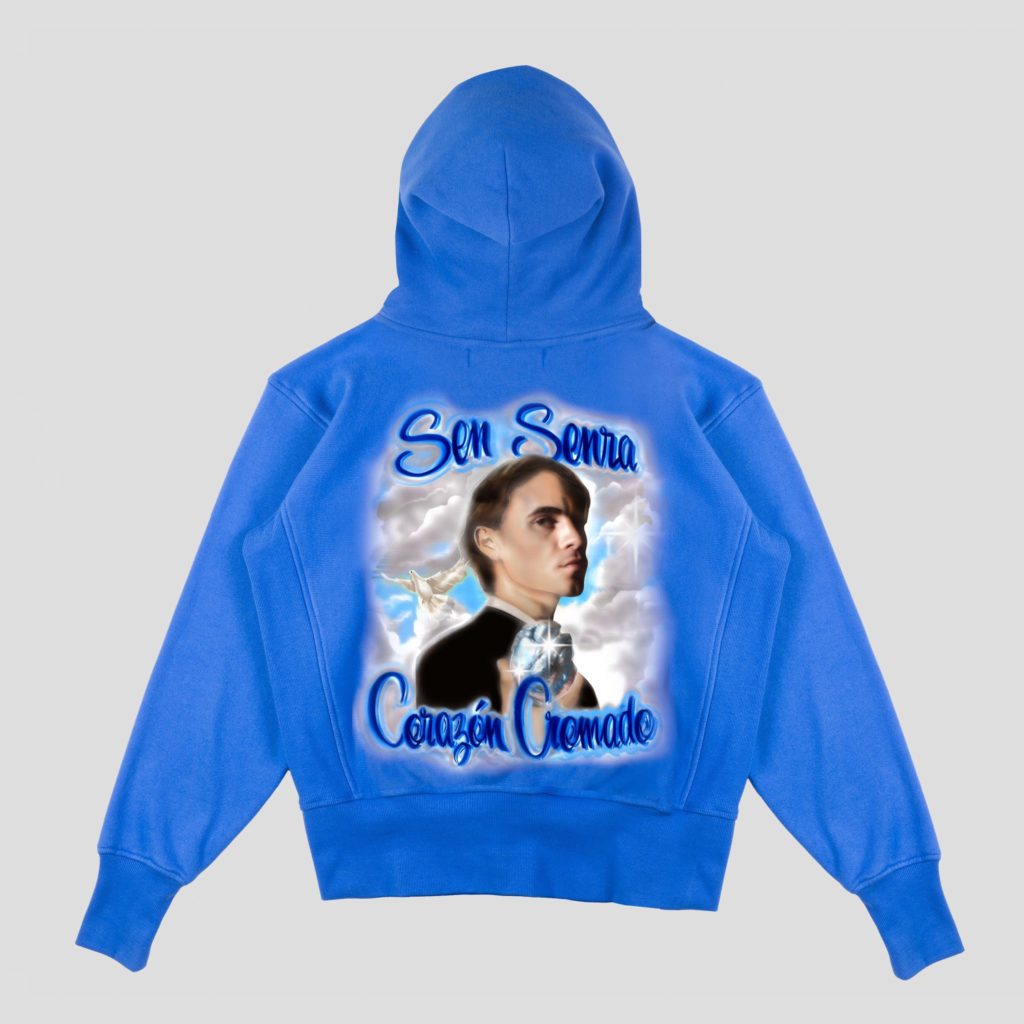 Sudadera Royal Sen Senra "Corazón Cromado" | Sonido Muchacho